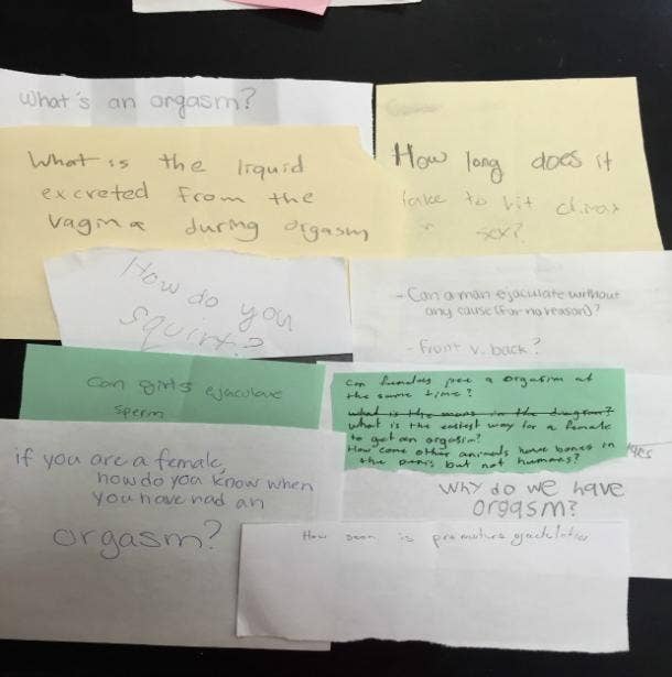 We Need Sex Education 10 Sex Questions From 9th Graders Yourtango